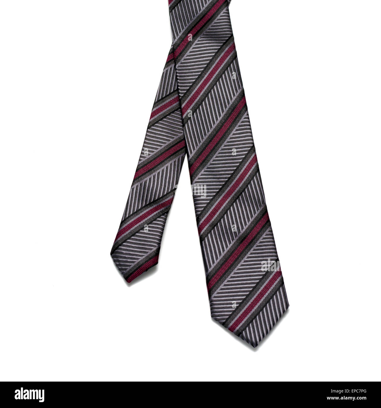neck tie on a white background Stock Photo - Alamy