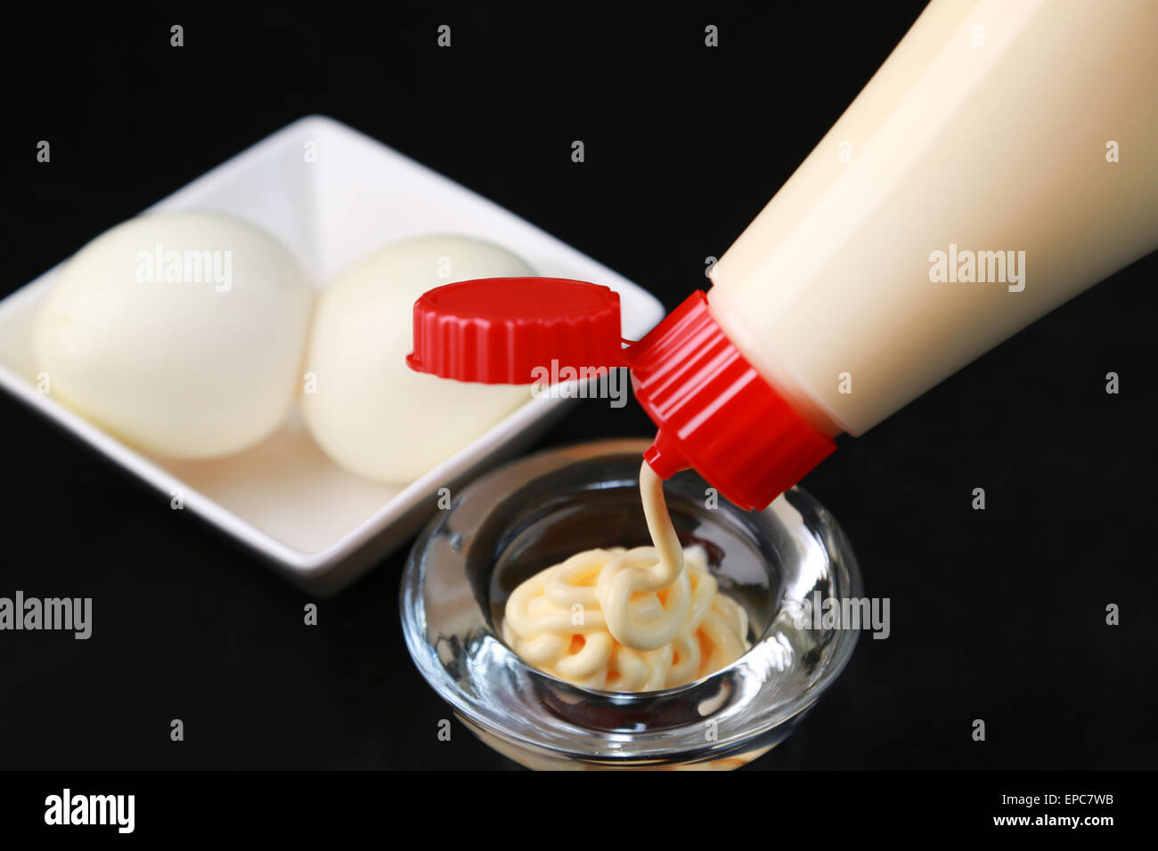 Black mayonnaise hi-res stock photography and images - Alamy