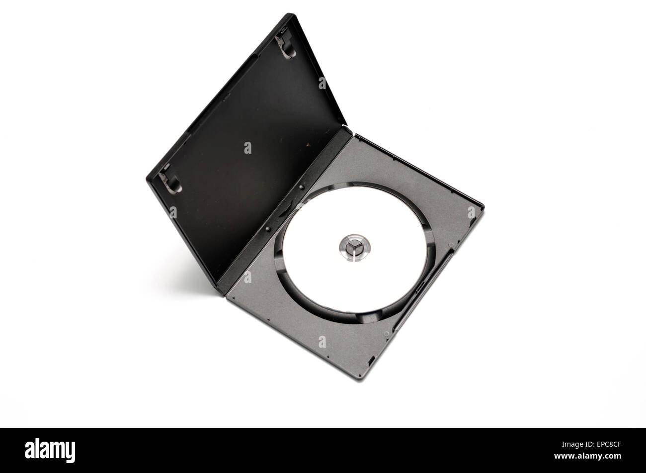 dvd case on a white background Stock Photo - Alamy
