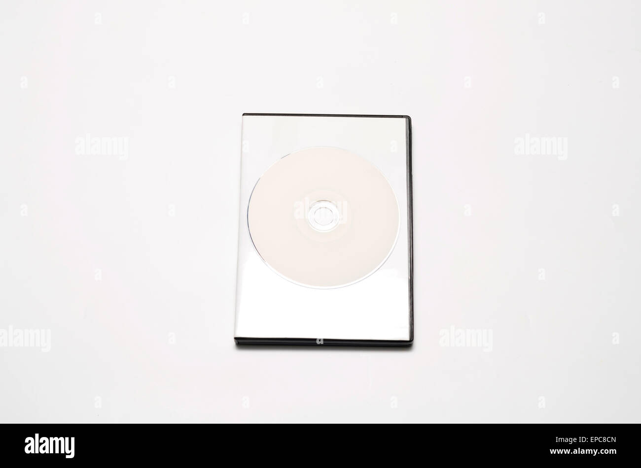 dvd case on a white background Stock Photo - Alamy