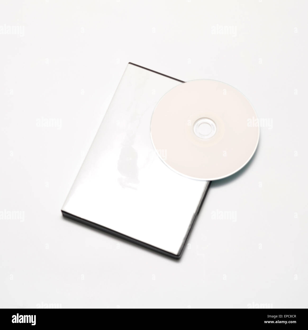 dvd case on a white background Stock Photo - Alamy