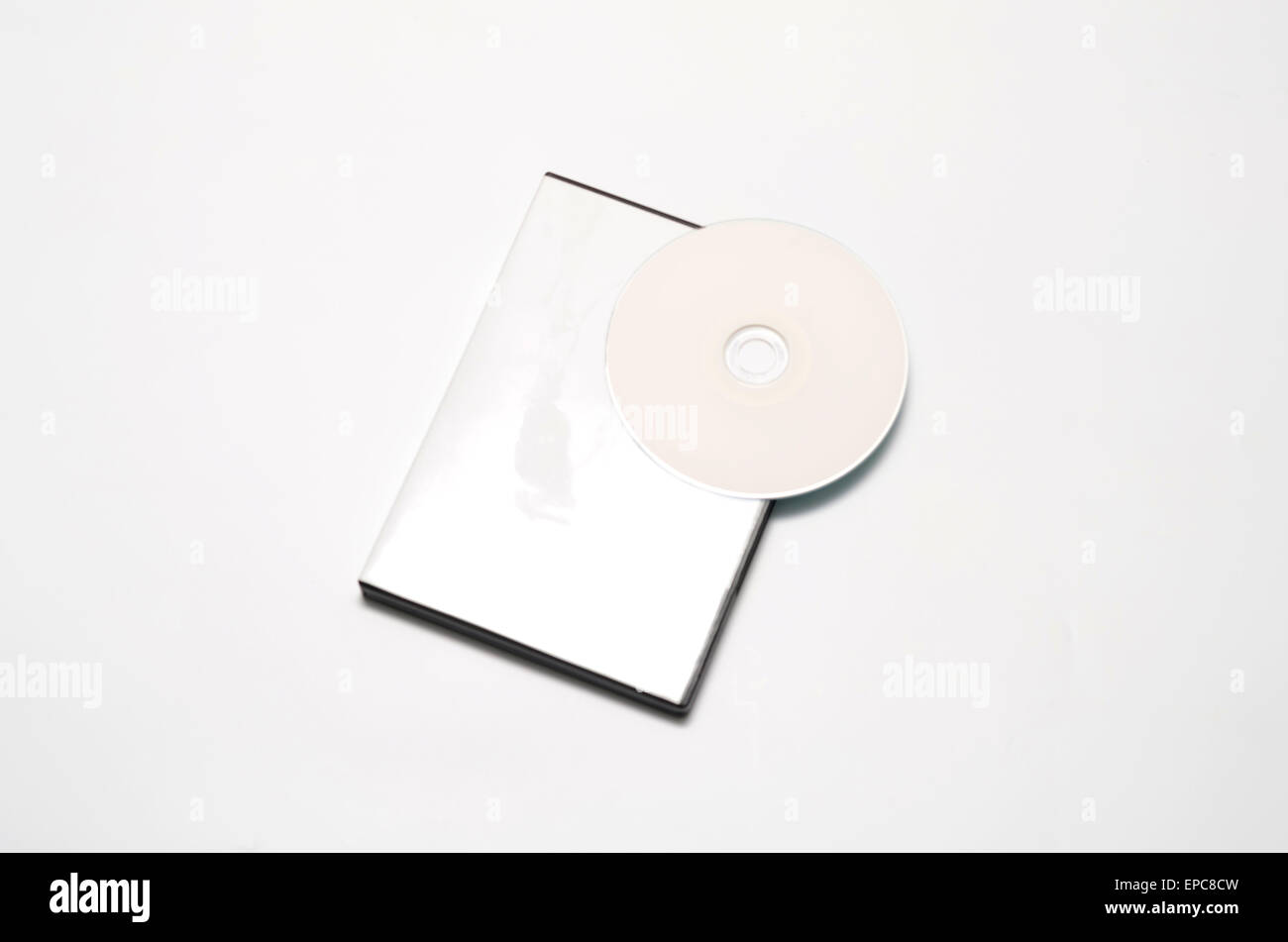 dvd case on a white background Stock Photo - Alamy