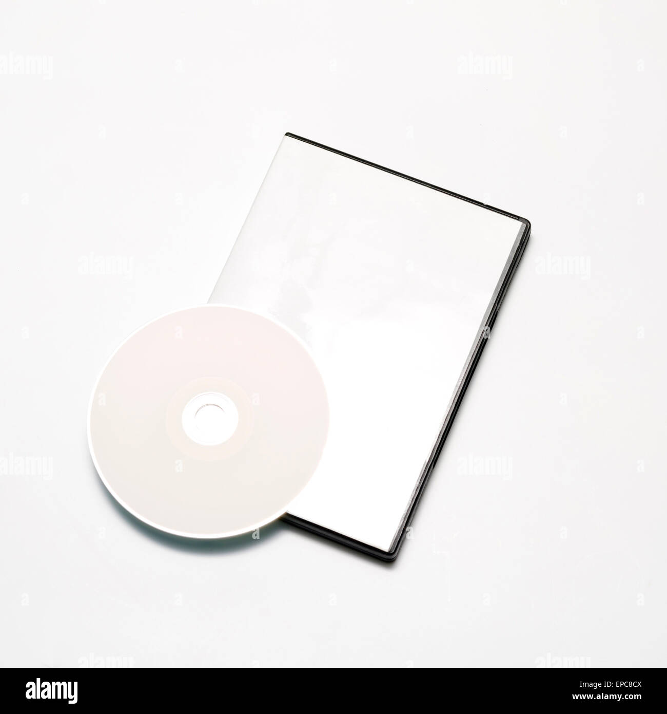 dvd case on a white background Stock Photo - Alamy