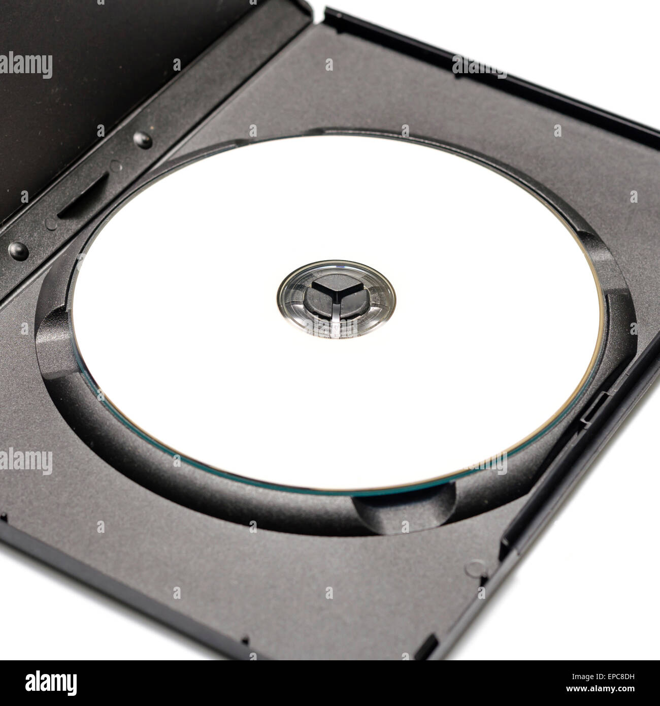 dvd case on a white background Stock Photo - Alamy