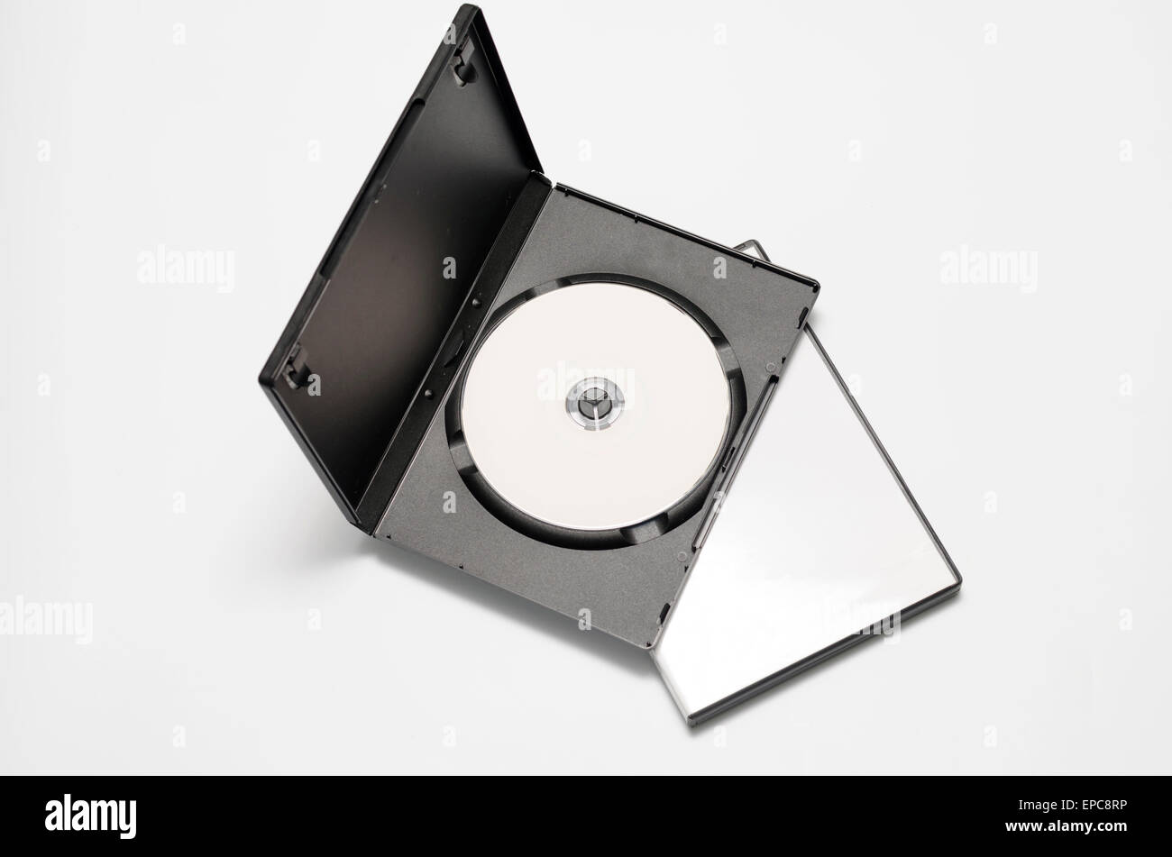 dvd case on a white background Stock Photo - Alamy