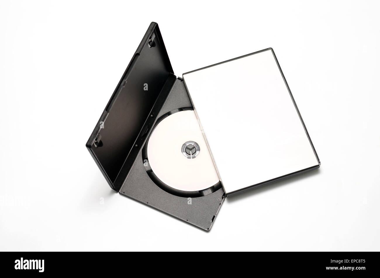 dvd case on a white background Stock Photo - Alamy