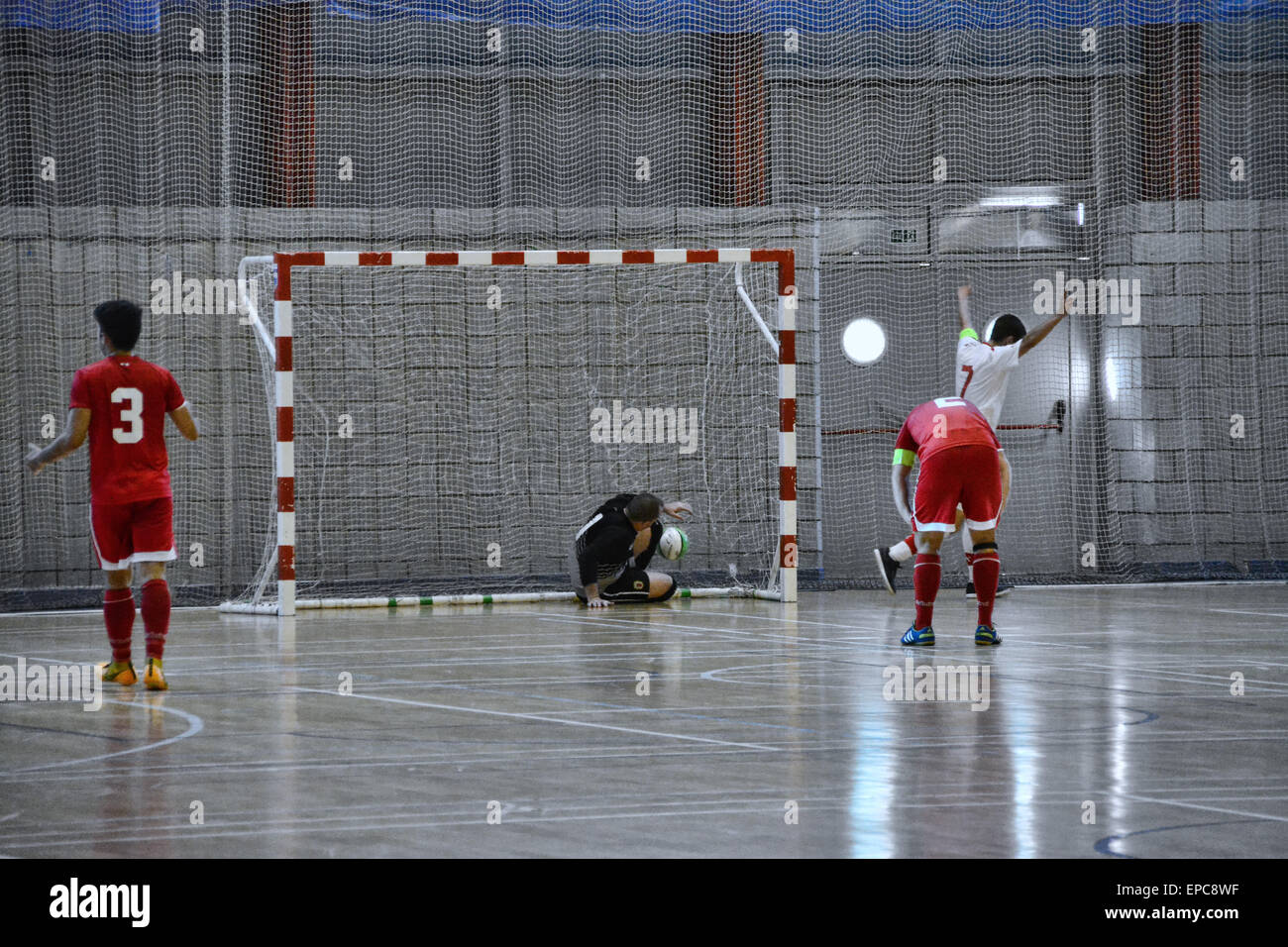 Gibraltar - 14th May 2015 - The Gibraltar futsal national side started ...