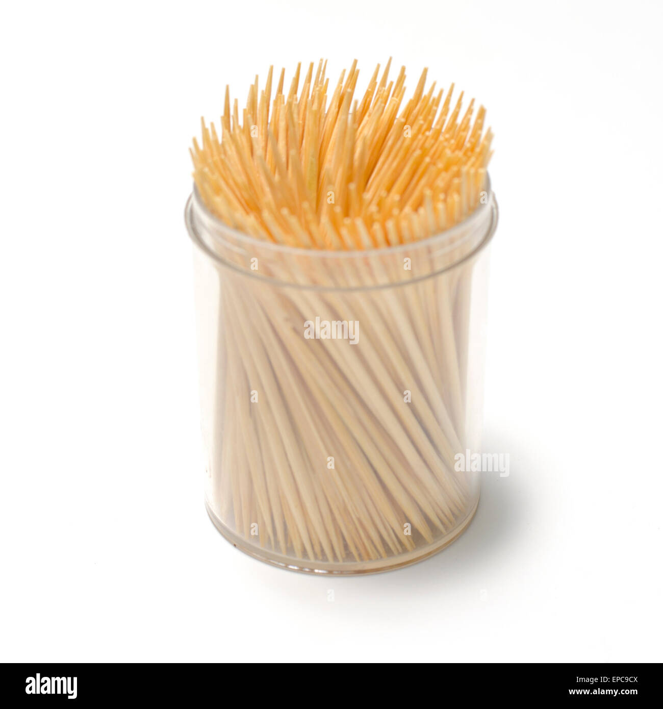 toothpicks on a white background Stock Photo - Alamy