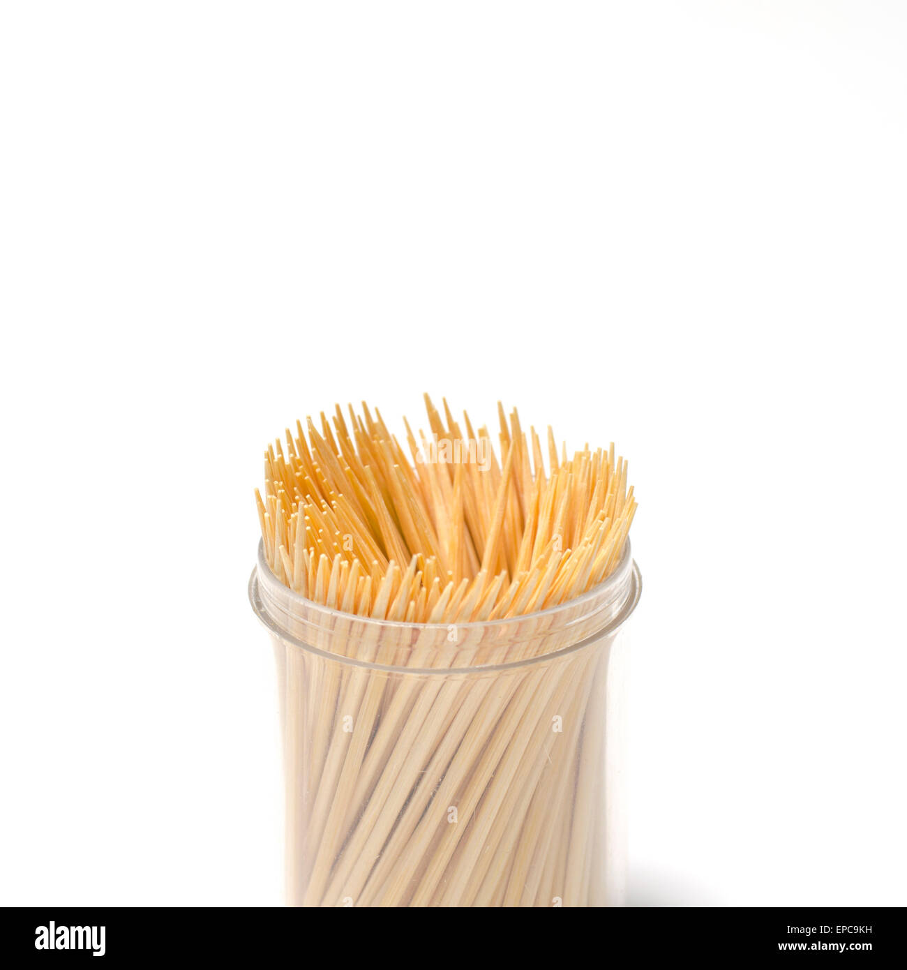 toothpicks on a white background Stock Photo - Alamy