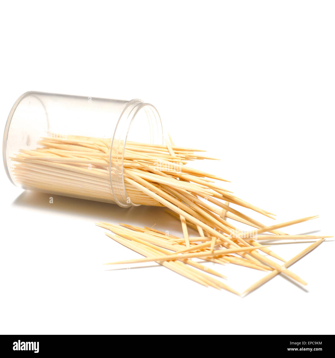 toothpicks on a white background Stock Photo - Alamy