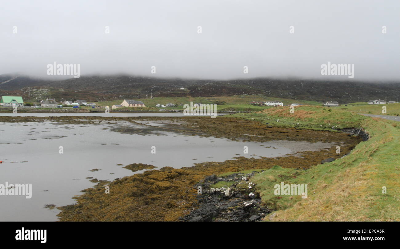 Leverburgh waterfront Isle of Harris Scotland May 2014 Stock Photo - Alamy