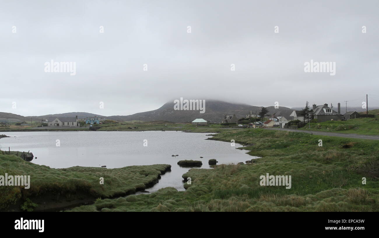 Leverburgh waterfront Isle of Harris Scotland May 2014 Stock Photo - Alamy