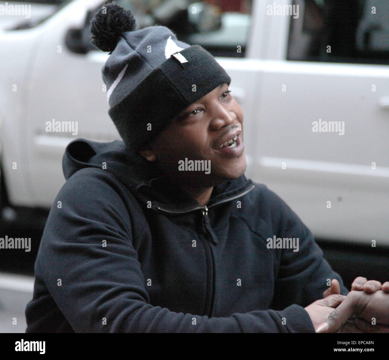The Lox film on a street in New York Featuring: Styles P,The Lox Where ...