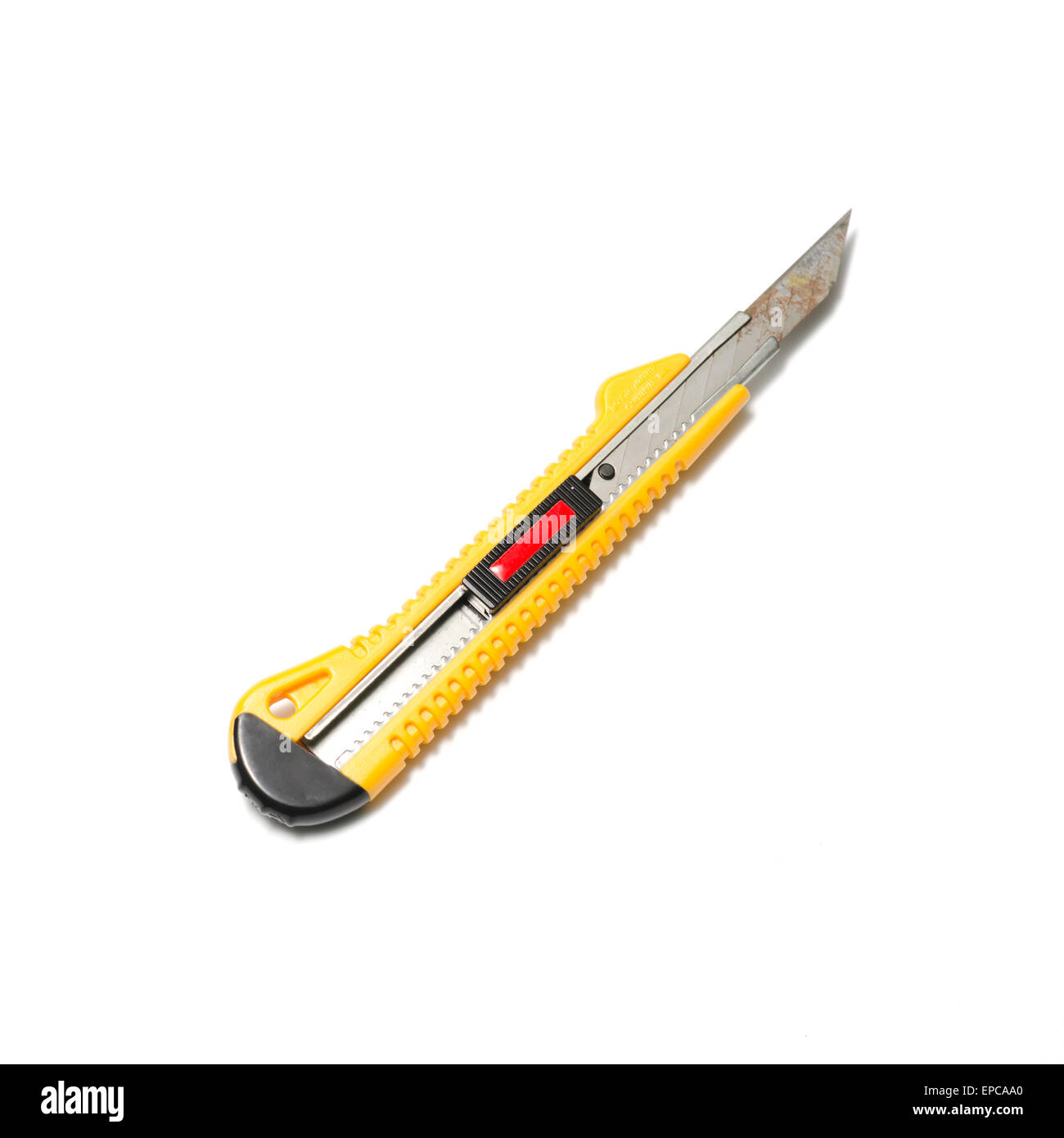 cutter knife on a white background Stock Photo - Alamy