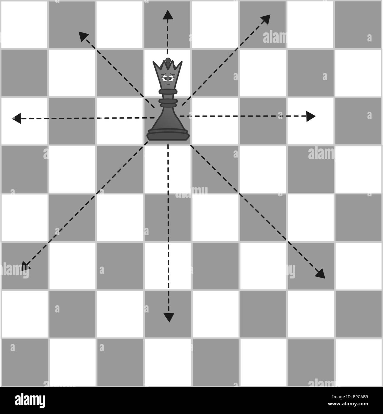 Cartoon Queen Black and White Stock Photos & Images - Alamy