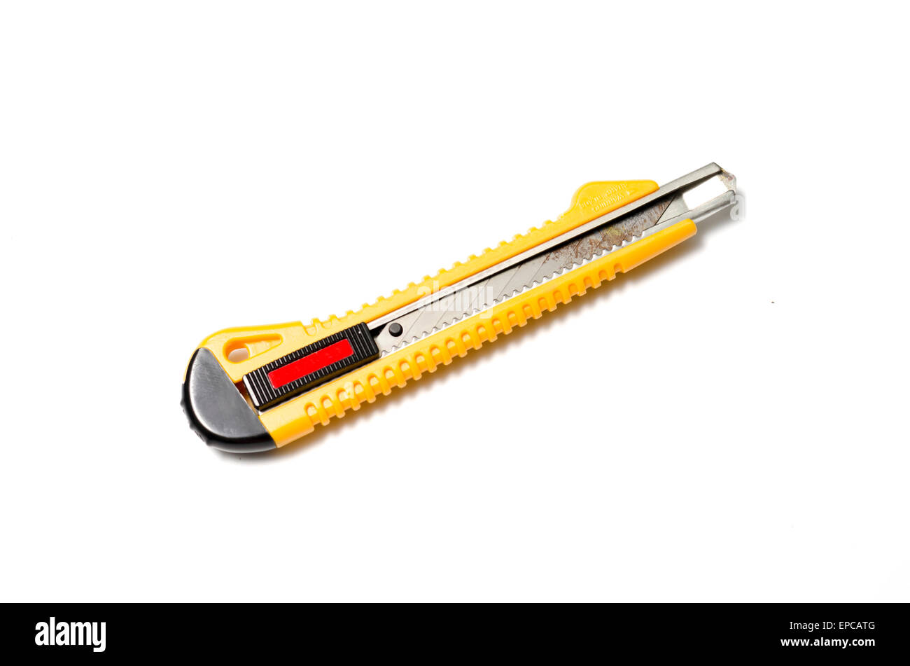 cutter knife on a white background Stock Photo - Alamy