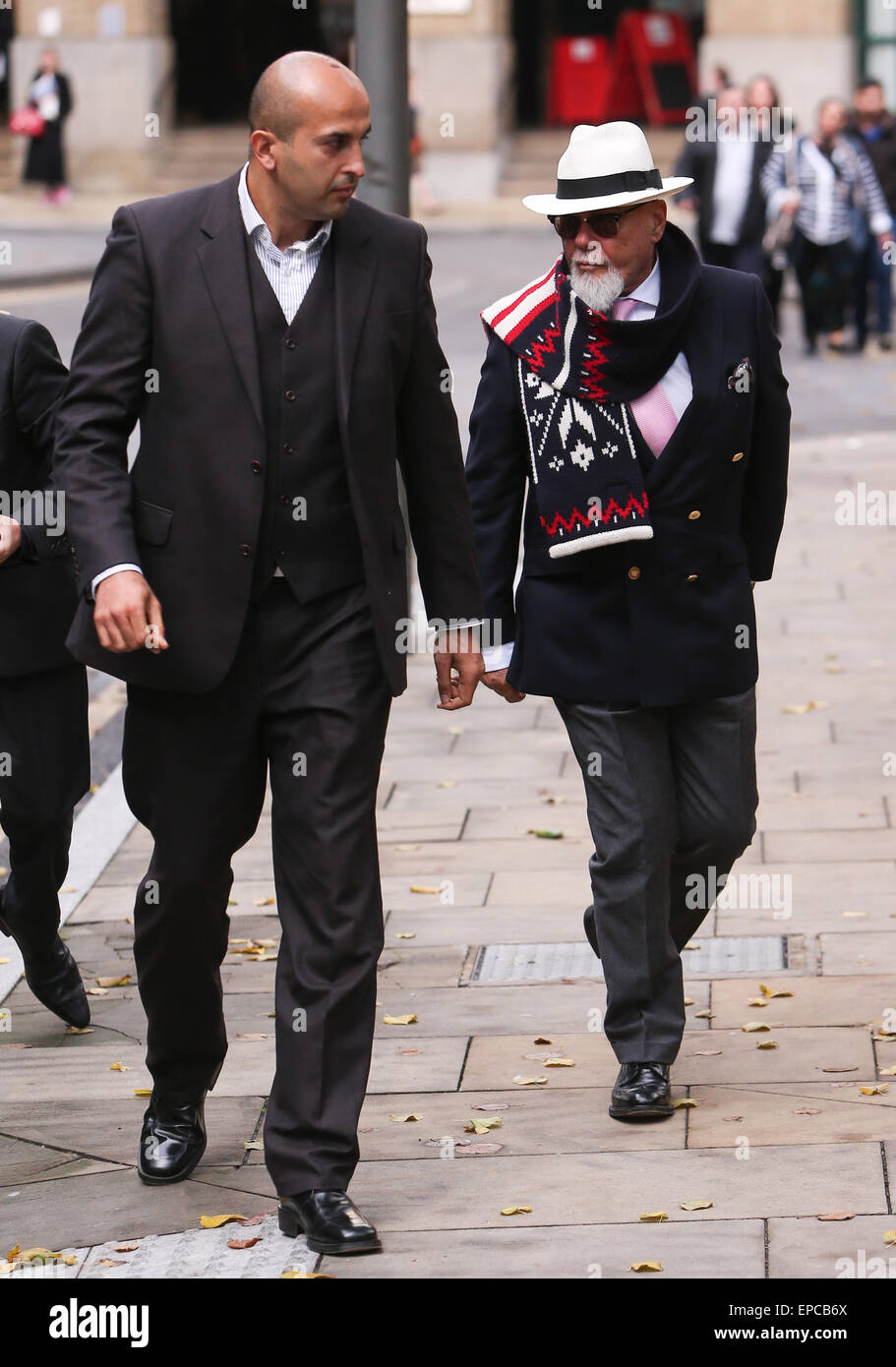 Paul Gadd aka Gary Glitter arrives at Southwark Crown Court for a case ...