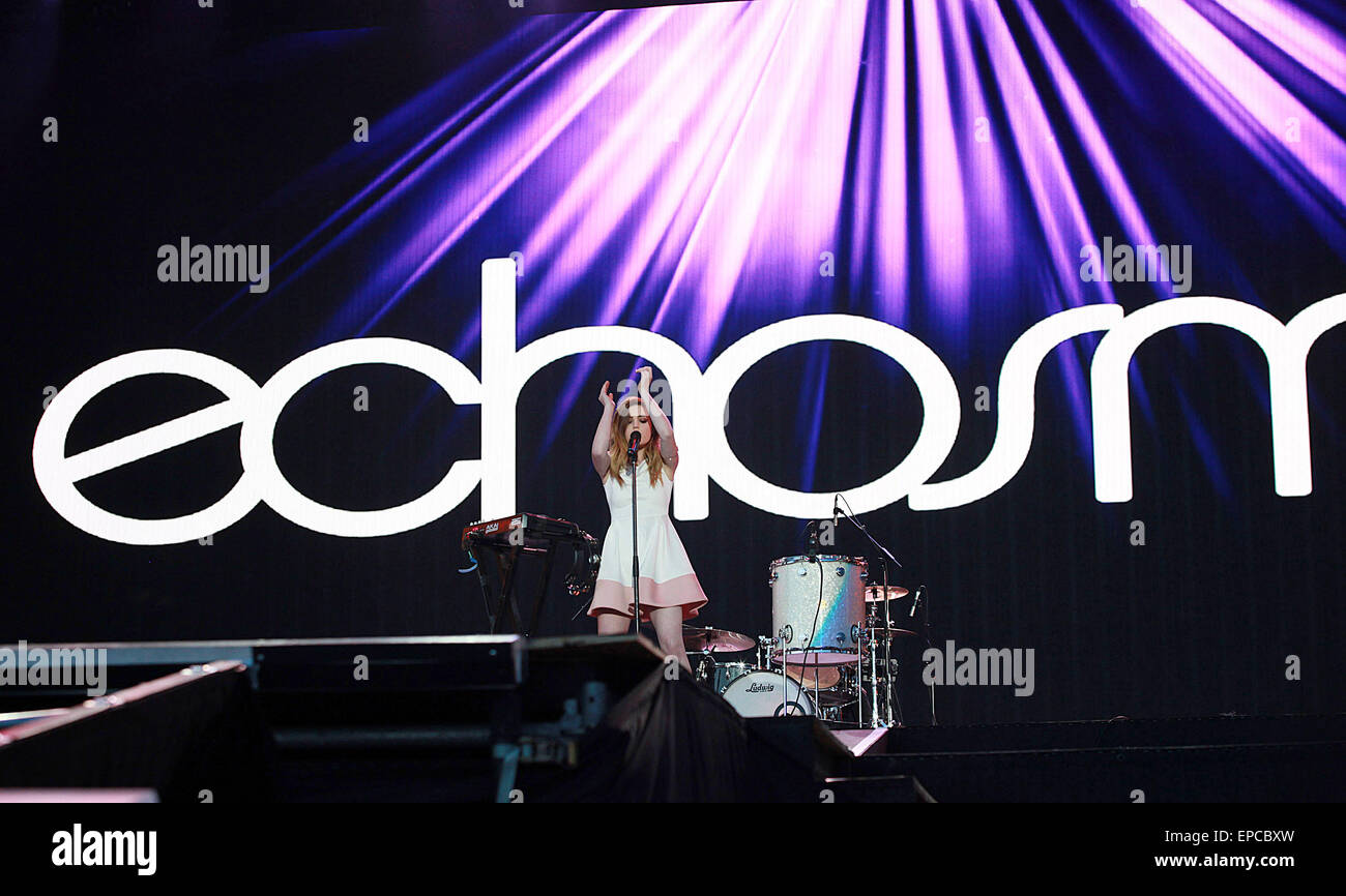 Las Vegas, Nevada, USA. 15th May, 2015. Sydney Sierota, lead singer of ...