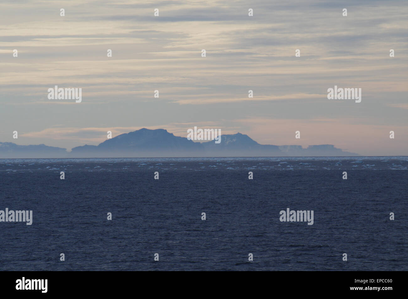 Greenland,coastline,misty,sea,with,mountains,Greenland,coastline,misty ...