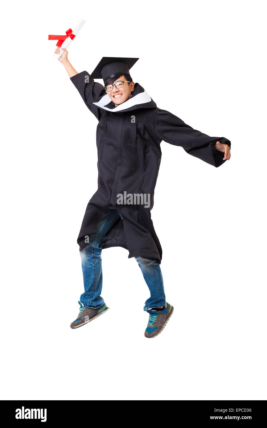 Happy high jump hi-res stock photography and images - Alamy