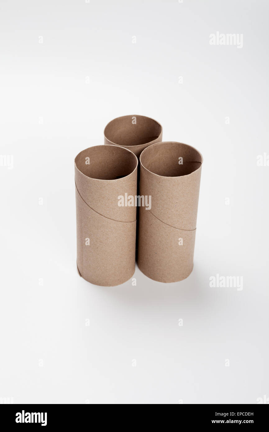 Empty toilet rolls hi-res stock photography and images - Alamy