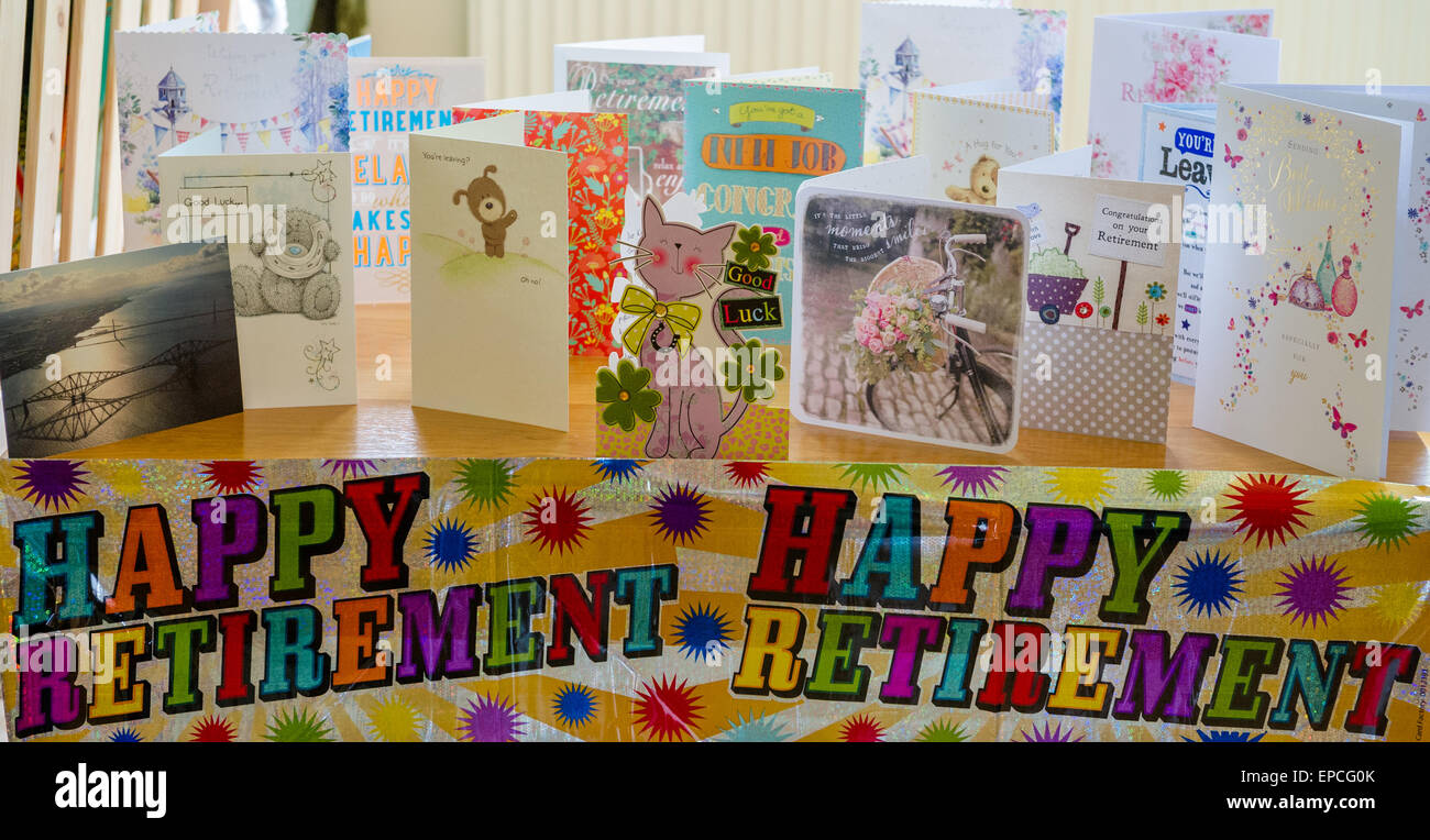 Happy retirement card hi-res stock photography and images - Alamy