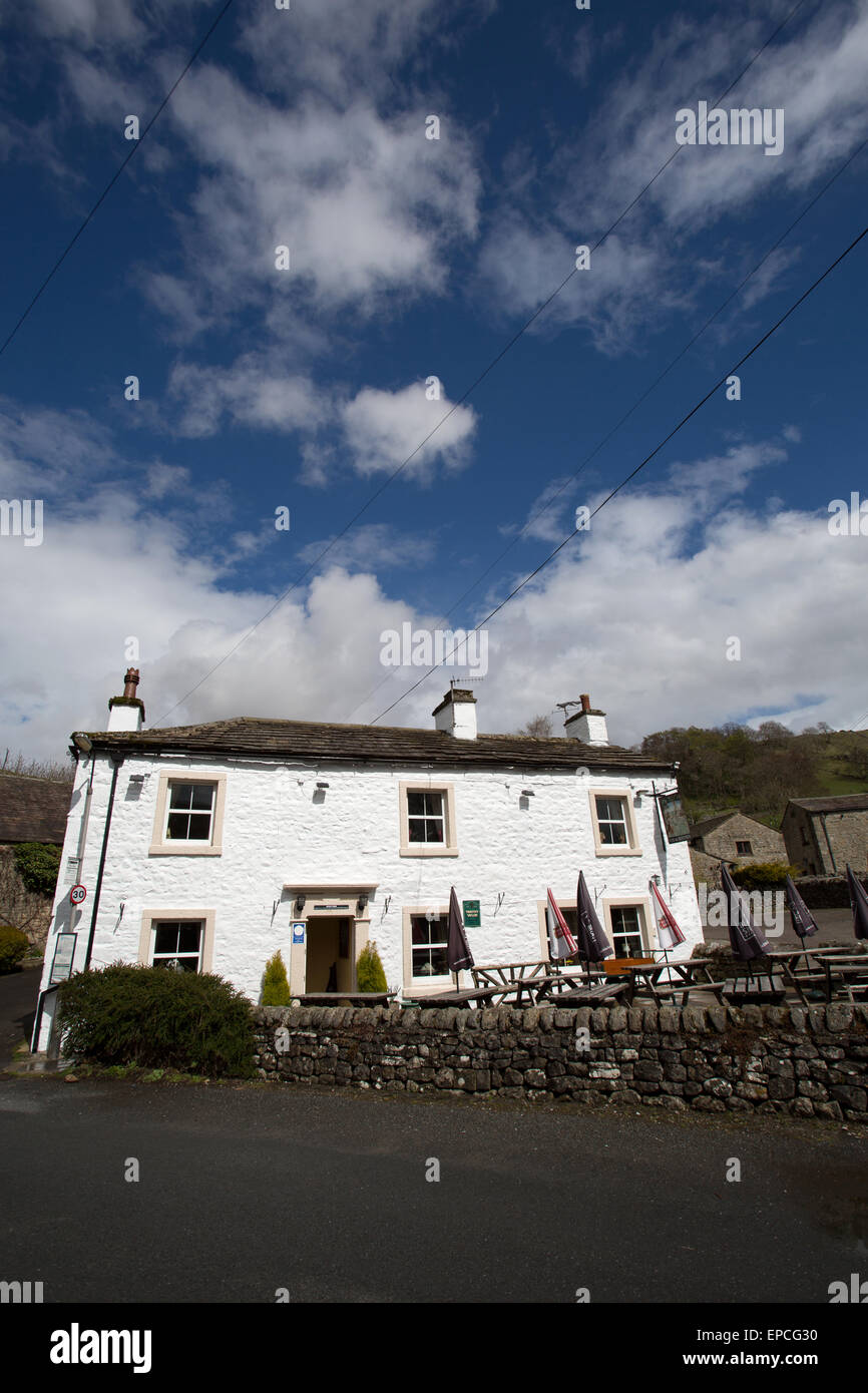 Village of Starbottom, Yorkshire, England. Picturesque view of the Fox ...