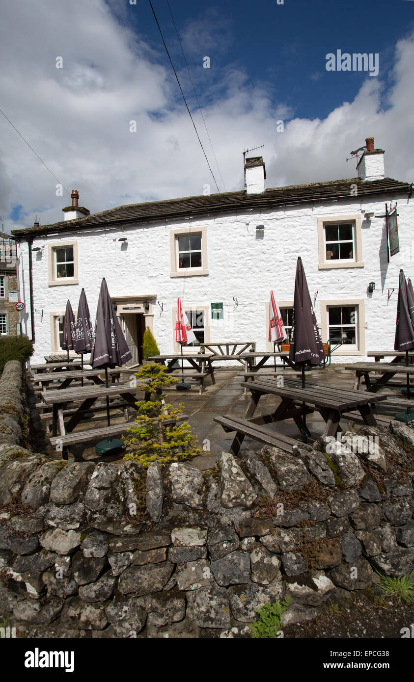 Village of Starbottom, Yorkshire, England. Picturesque view of the Fox ...