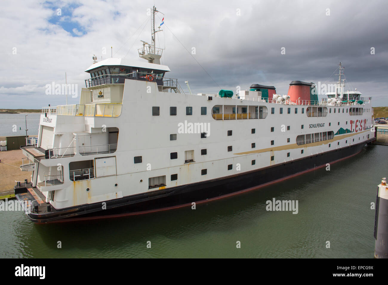 TESO ferry between Den Helder and Texel in Holland Stock Photo - Alamy
