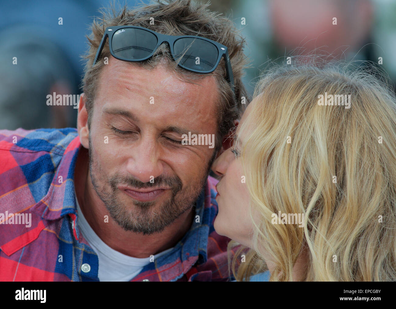 Cannes, France. 16th May, 2015. Diane Kruger, Matthias Schoenaerts ...