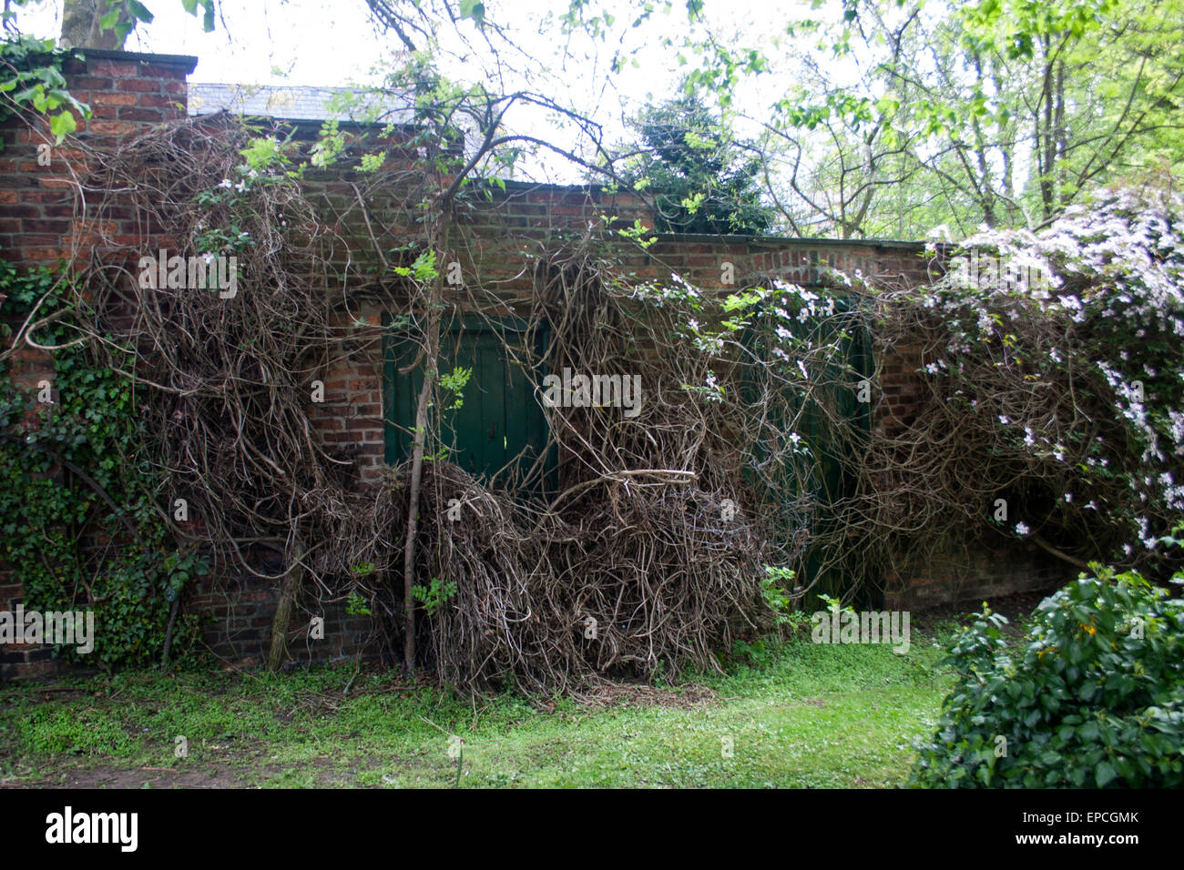 Secret garden door hi-res stock photography and images - Alamy
