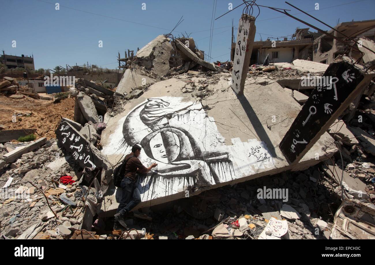 Gaza City, Gaza Strip, Palestinian Territory. 16th May, 2015. A ...
