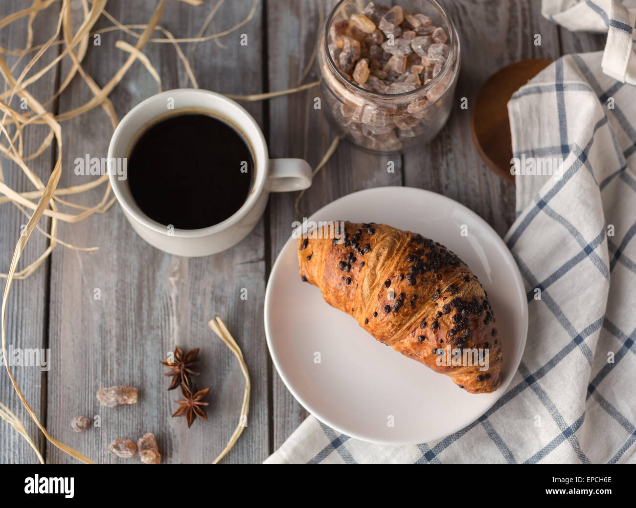 breakfast of coffee Stock Photo - Alamy
