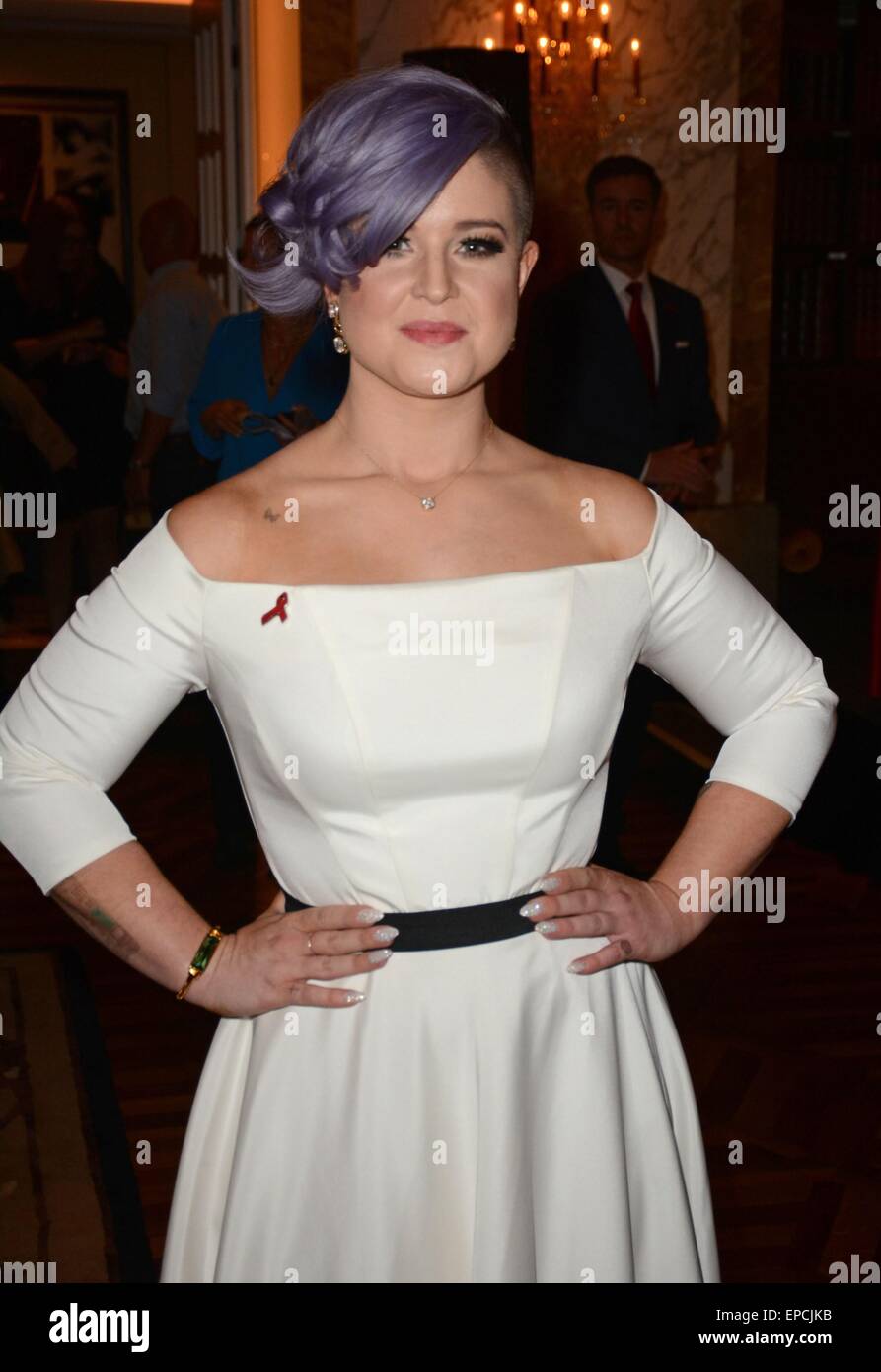 Vienna, Austria. 16th May, 2015. Kelly Osbourne at the press conference ...
