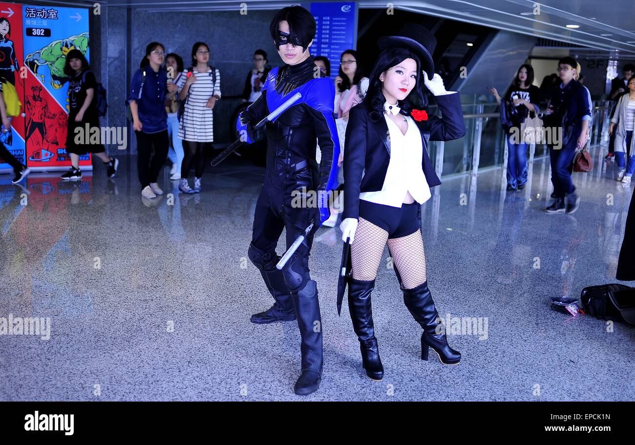 Shanghai, China. 16th May, 2015. Comic Con around the world is known ...