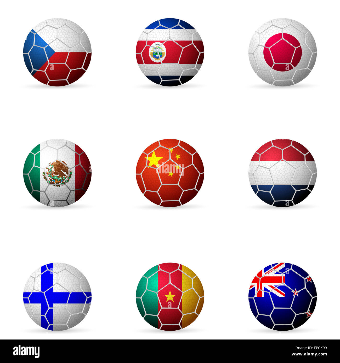 New zealand flag ball Cut Out Stock Images & Pictures - Alamy