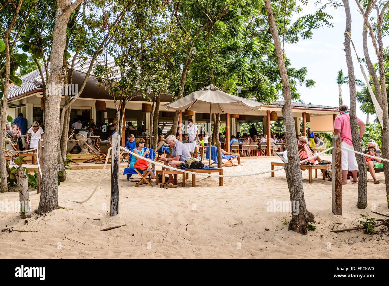 English harbour in antigua restaurant hi-res stock photography and ...