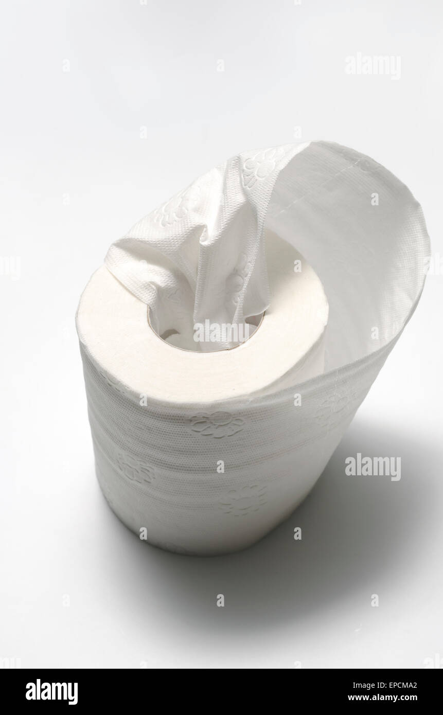 tissue on a white background Stock Photo - Alamy