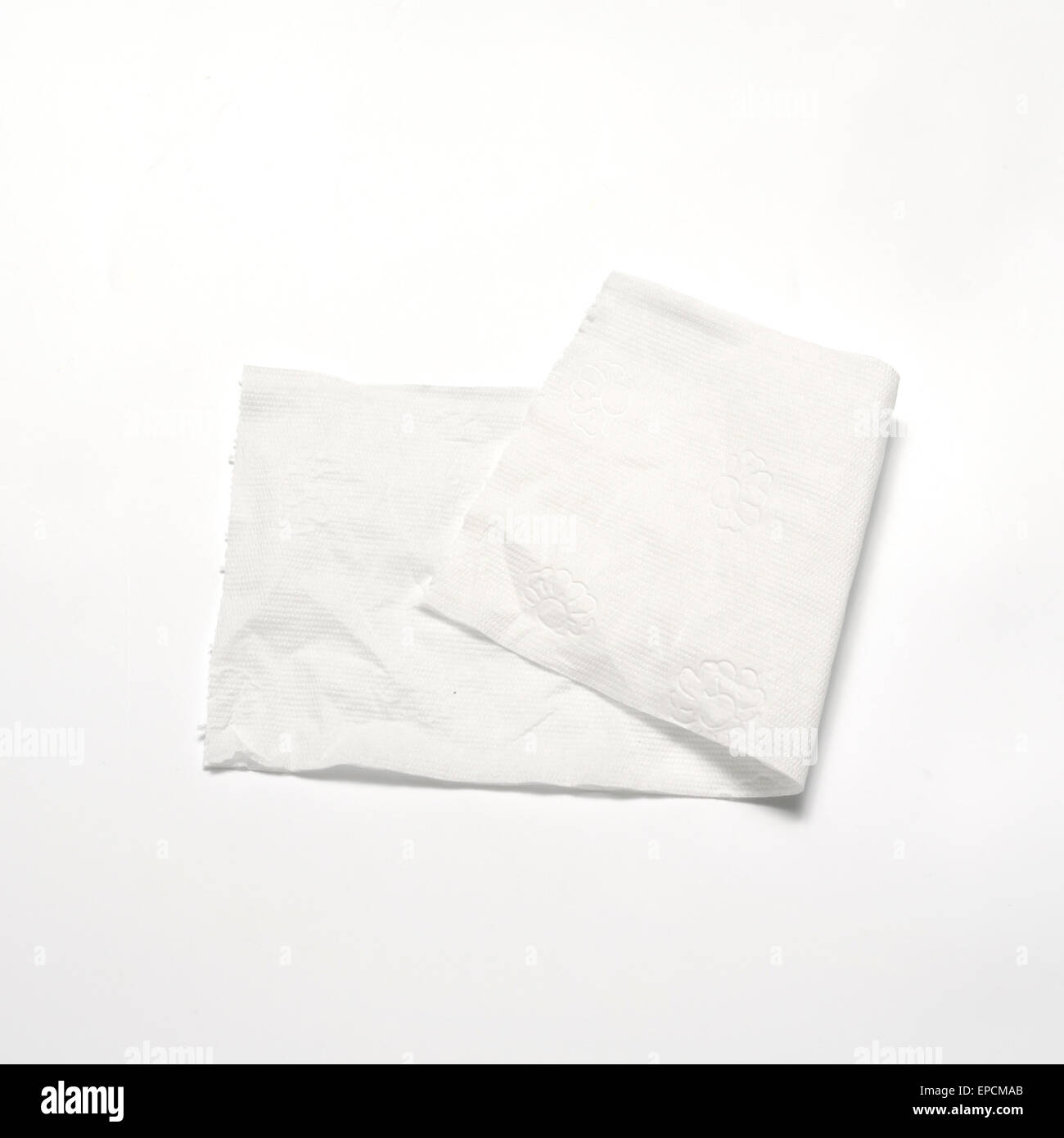 tissue on a white background Stock Photo - Alamy