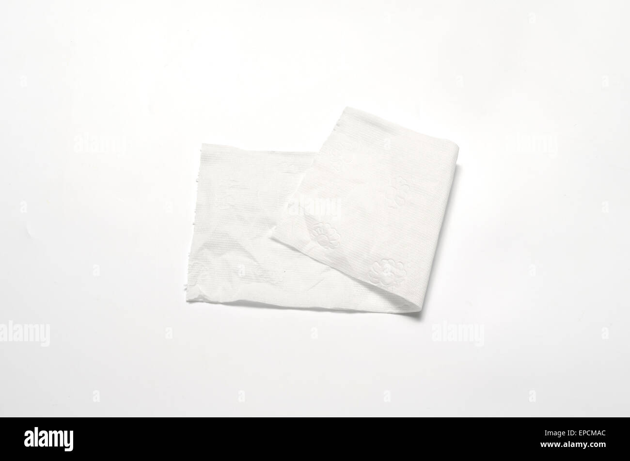 tissue on a white background Stock Photo - Alamy