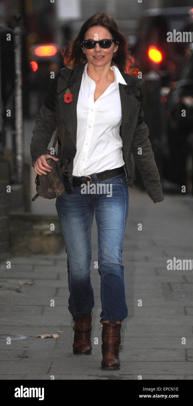 Geri Halliwell and daughter Bluebell out and about in London Featuring ...