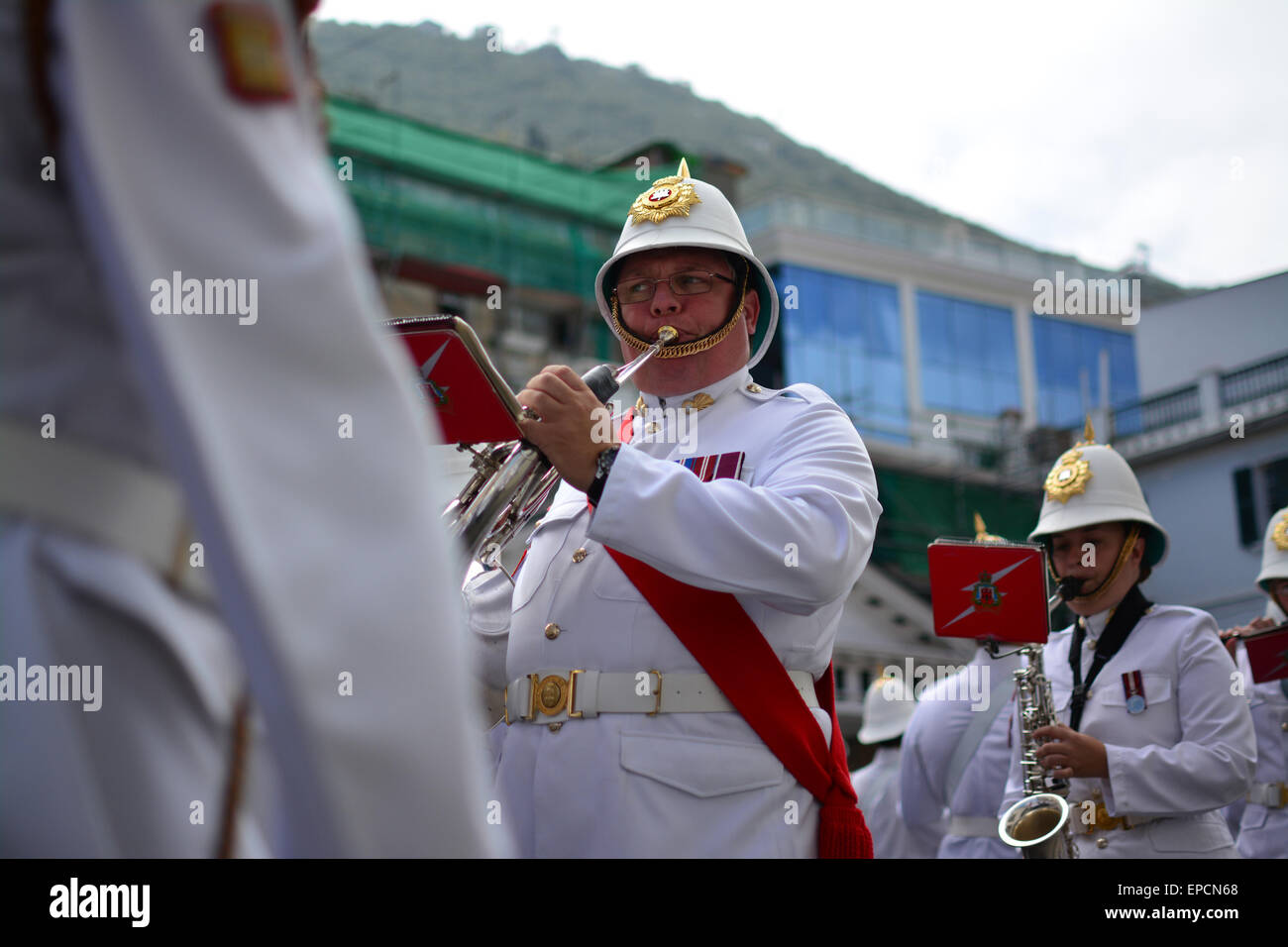 Gibraltar - 16th May 2015 - The Royal Gibraltar Regiment's B Company ...