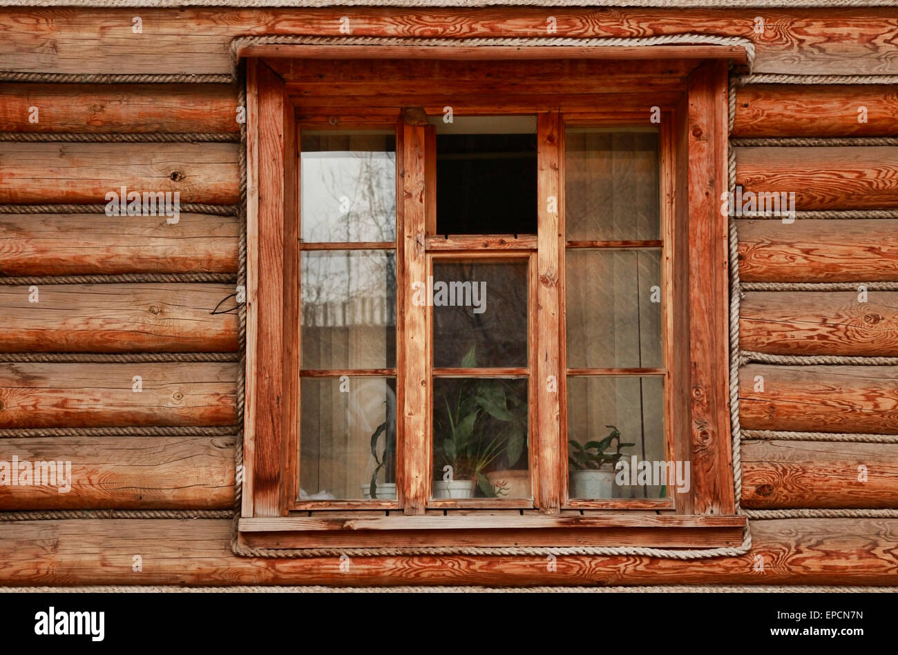 Very old window from the historical village Stock Photo - Alamy