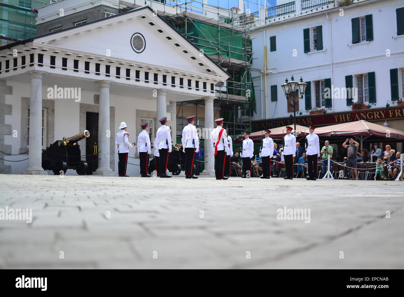 Gibraltar - 16th May 2015 - The Royal Gibraltar Regiment's B Company ...