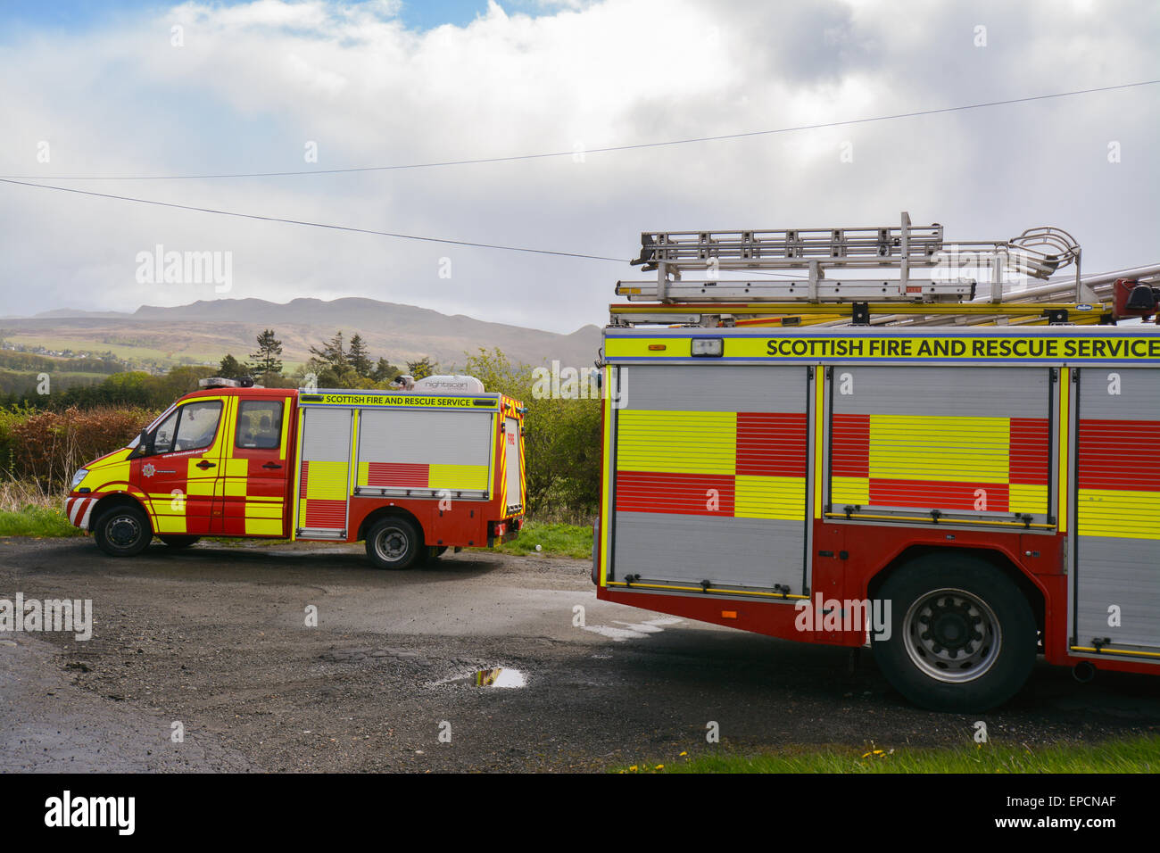 Scottish fire and rescue hi-res stock photography and images - Alamy
