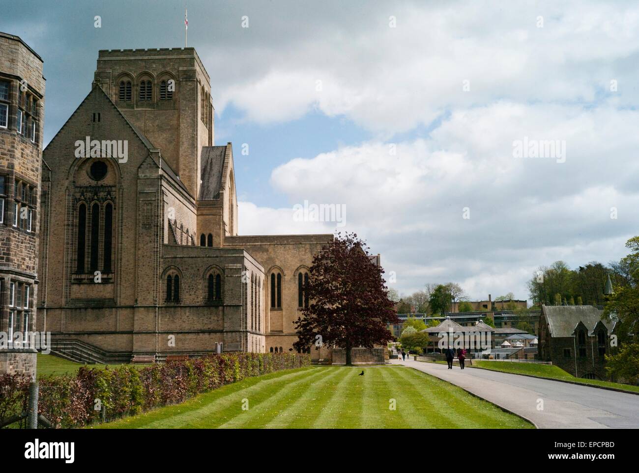 Ampleforth Abbey Church. Centre of monastic life and the Divine office ...