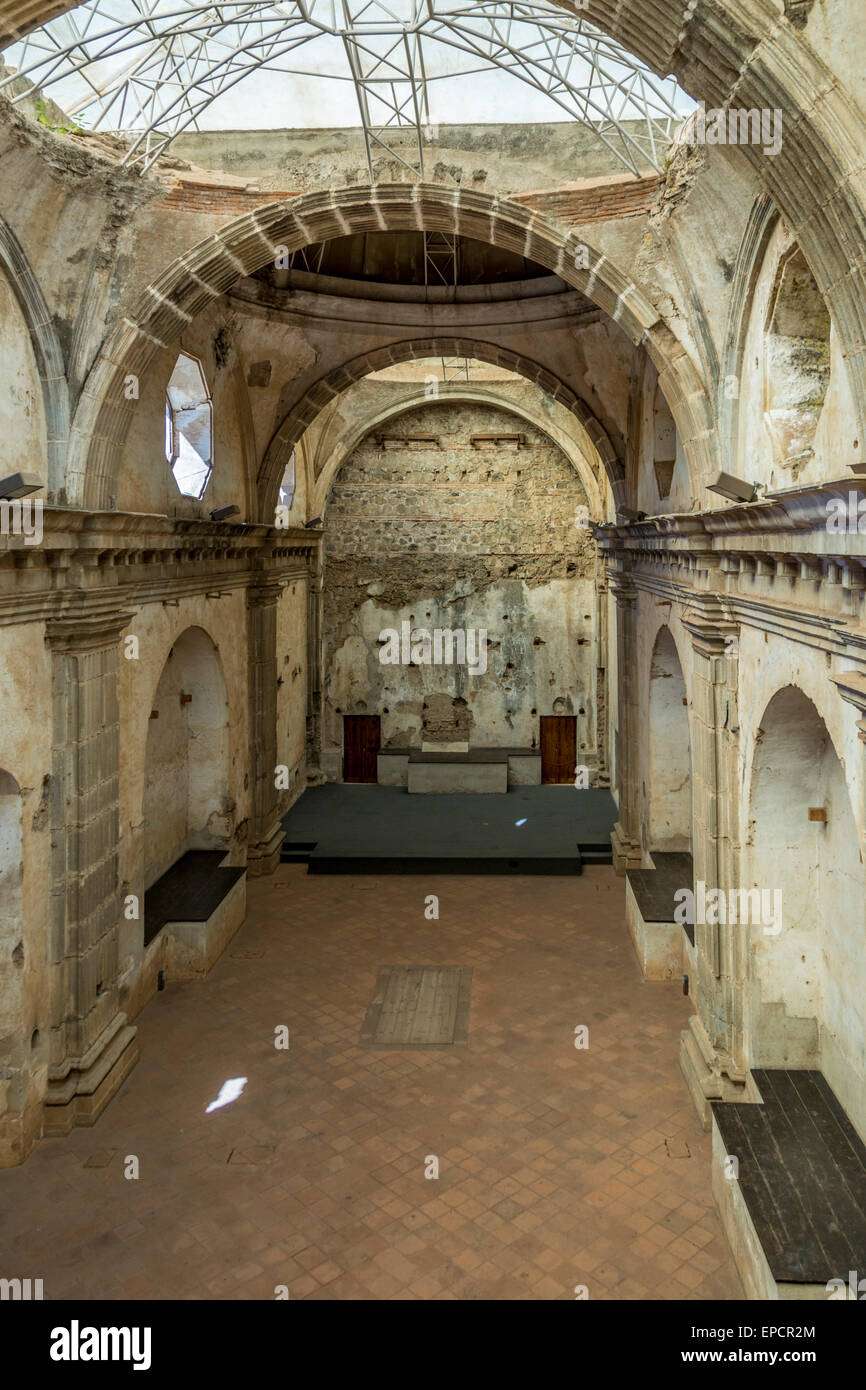 Main sanctuary in Convento de las Capuchinas or Capuchinas Convent in ...