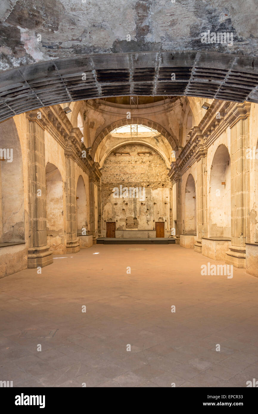 Main sanctuary in Convento de las Capuchinas or Capuchinas Convent in ...