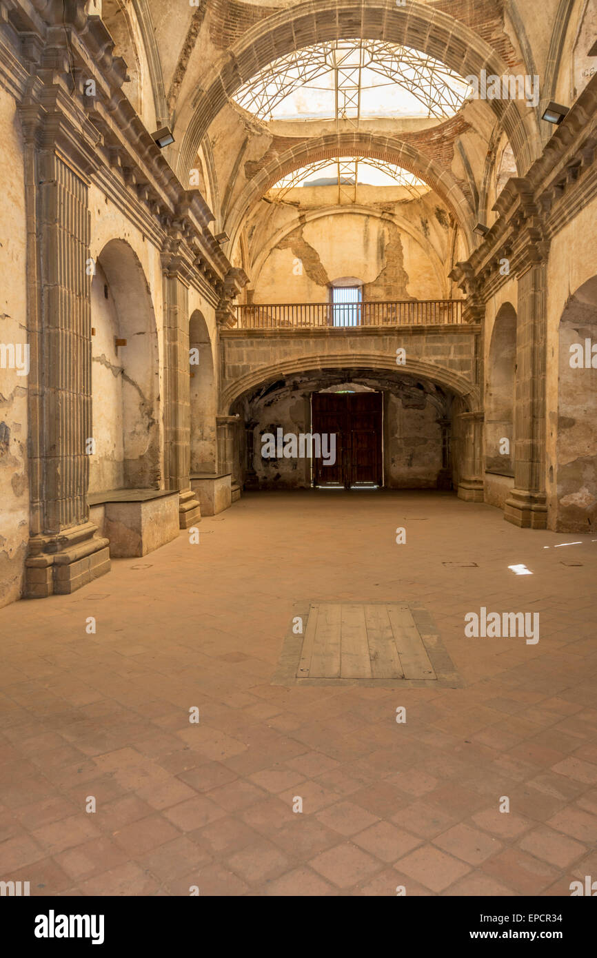 Main sanctuary in Convento de las Capuchinas or Capuchinas Convent in ...