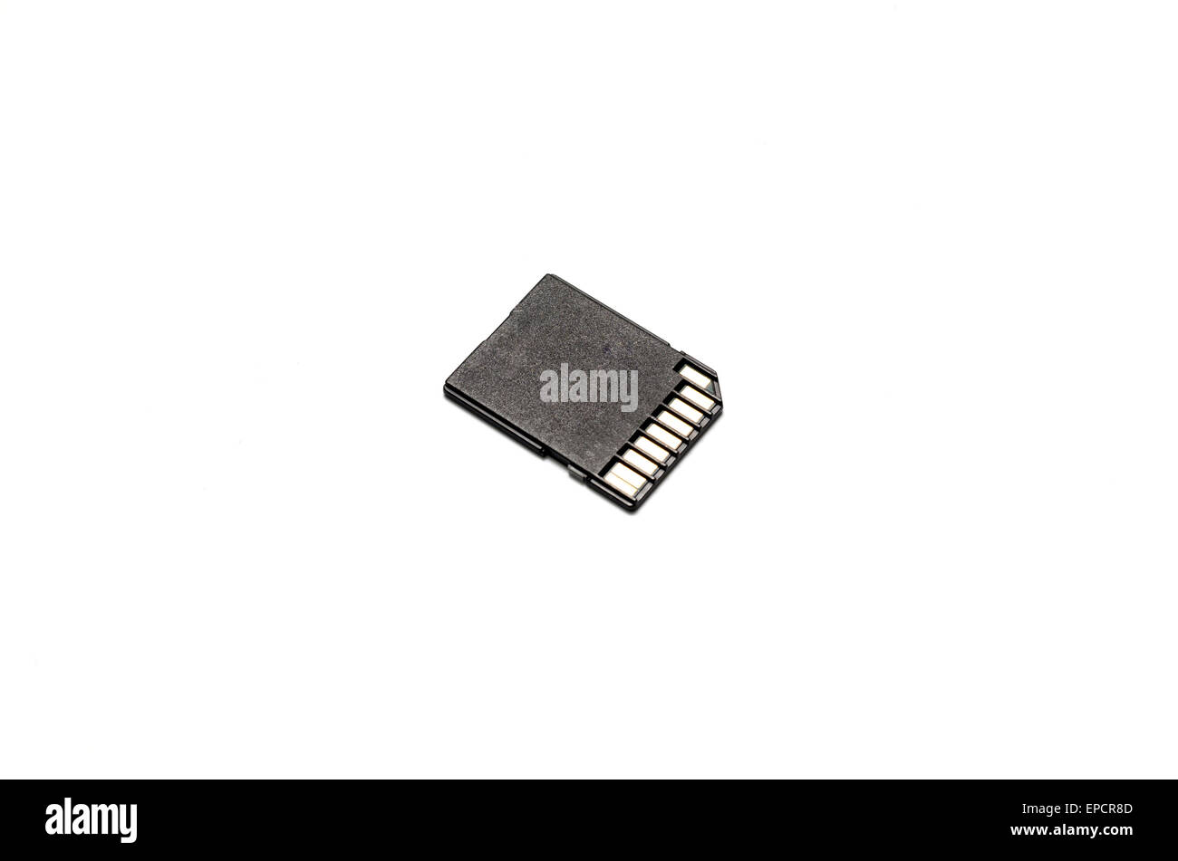 sd card on a white background Stock Photo - Alamy